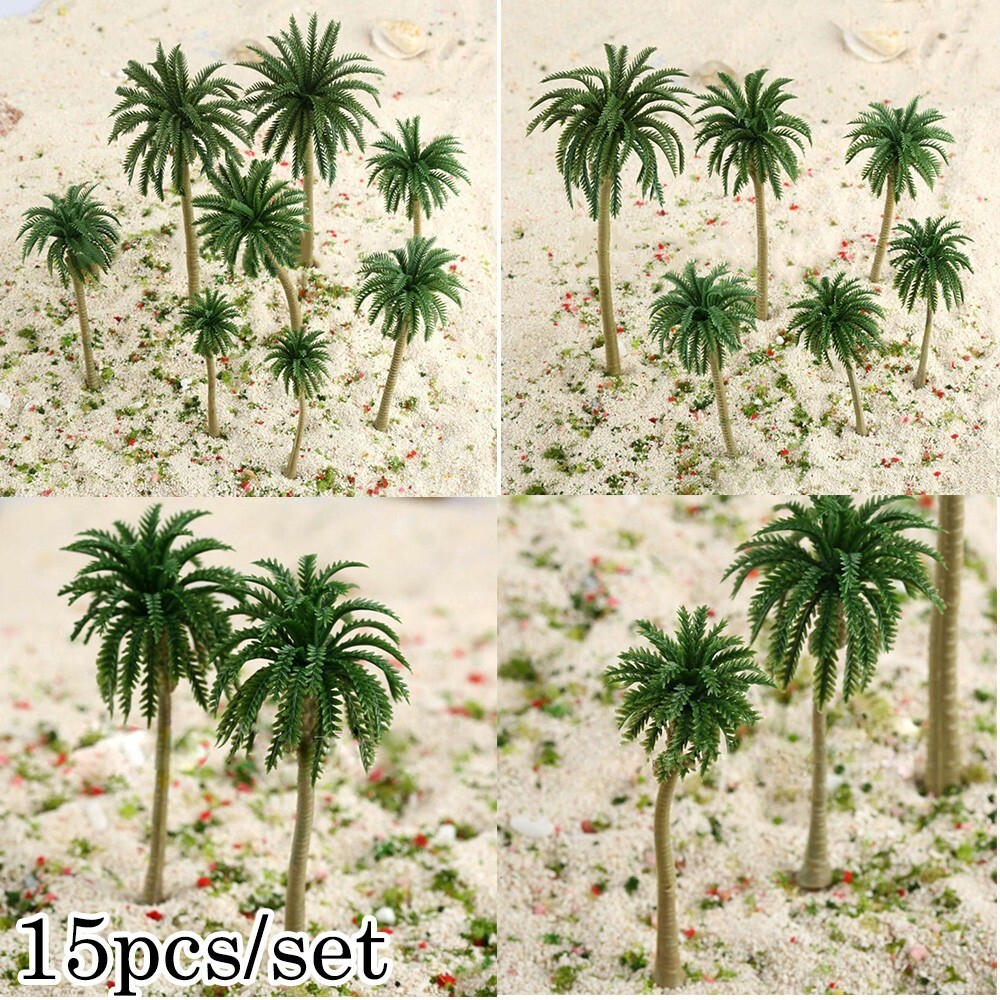 16cm/13cm/11cm/8cm/7cm Model Trees 1: 65 ~ 1: 150 Coconut Palm ...