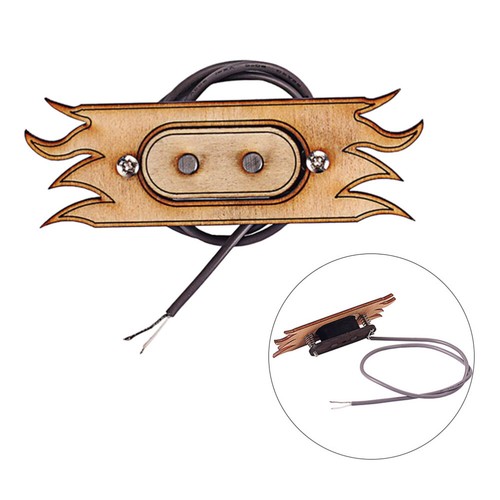 2 String Pickup Dual - Coil Double Guitar Bass Pickups Humbucker | eBay