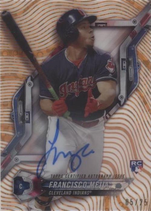2018 Topps High Tek - Francisco Mejia #HT-FM Pattern 1 Waves/Diagonals ...