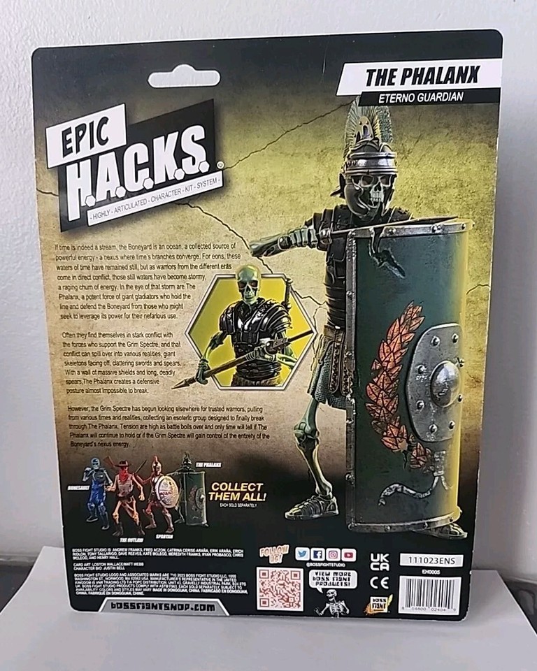 Boss Fight Studios EPIC HACKS The Phalanx Eterno Guardian Figure | eBay