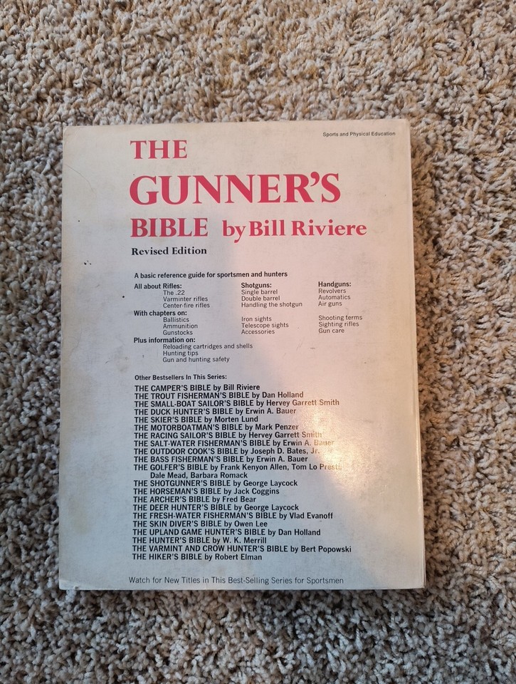 Gunner's Bible by Bill Riviere (1973, Mass Market) 9780385024235 | eBay