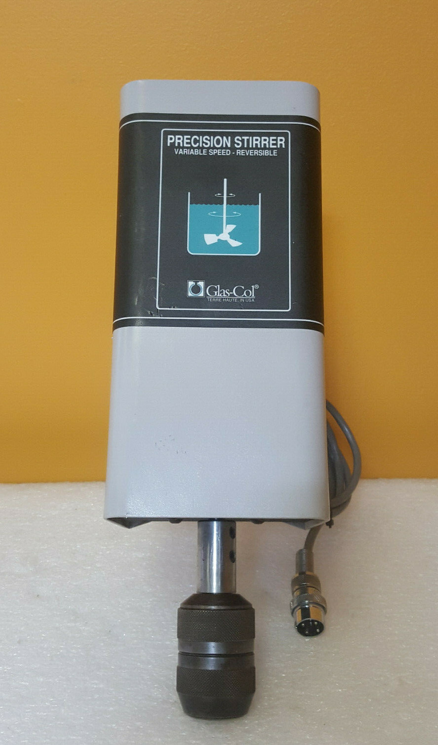 Glas-Col 099D-HST20N, 1/8 HP, 2500 RPM, Variable Speed Stirrer + Chuck ...