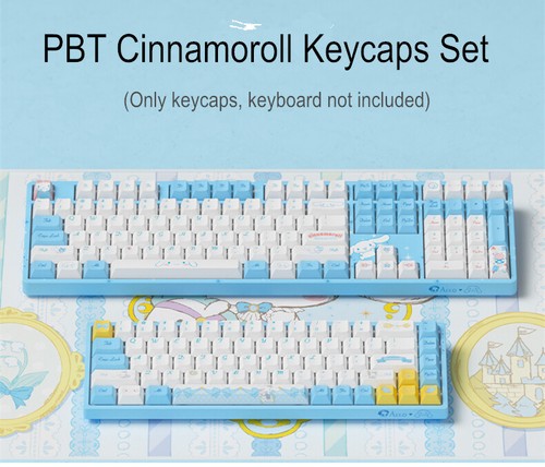 AKKO Cinnamoroll Keycaps Set - OSA Height, PBT Philippines | Ubuy