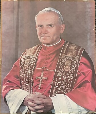 Pope St. John Paul II Official Portrait - His Holiness John Paul II ...