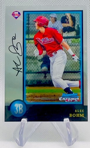 2018 Bowman Draft Chrome Alec Bohm 1998 20th Anniversary #98B-AB ...