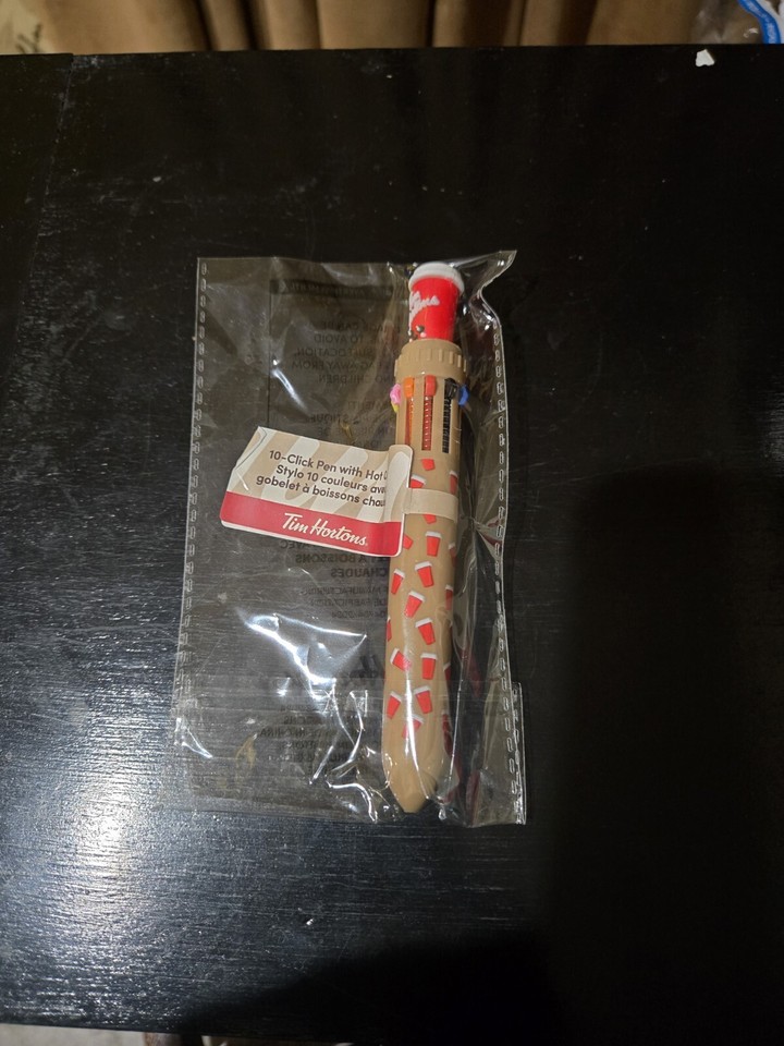Tim Hortons 2024 Red Cup 10 Click Christmas Pen NIB | eBay