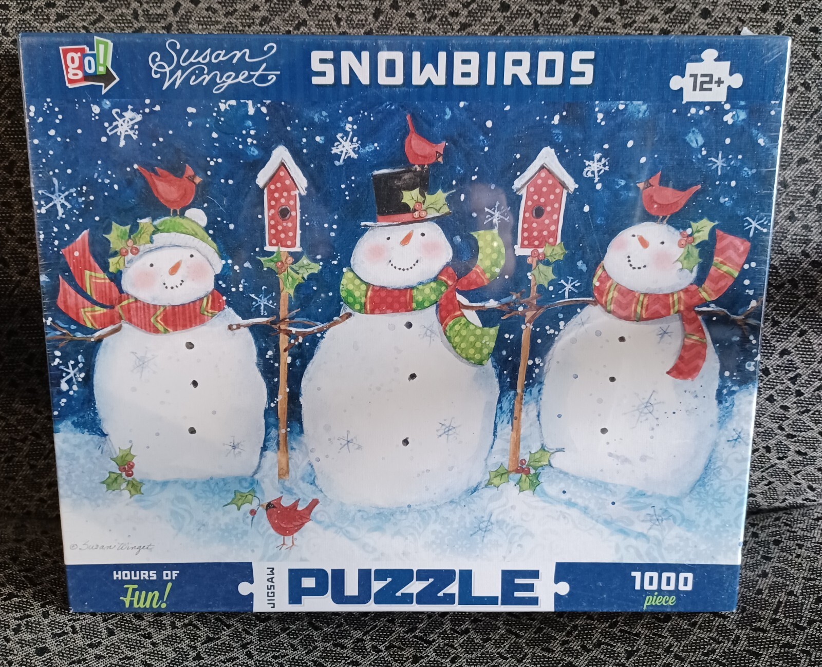 Go! Games Puzzles - 1000 Piece Susan Winget SNOWBIRDS 19 5/8" x 29 1/2 ...