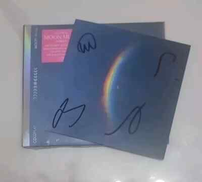 Coldplay SIGNED Moon Music CD - AUTOGRAPHED Art Card ... | eBay