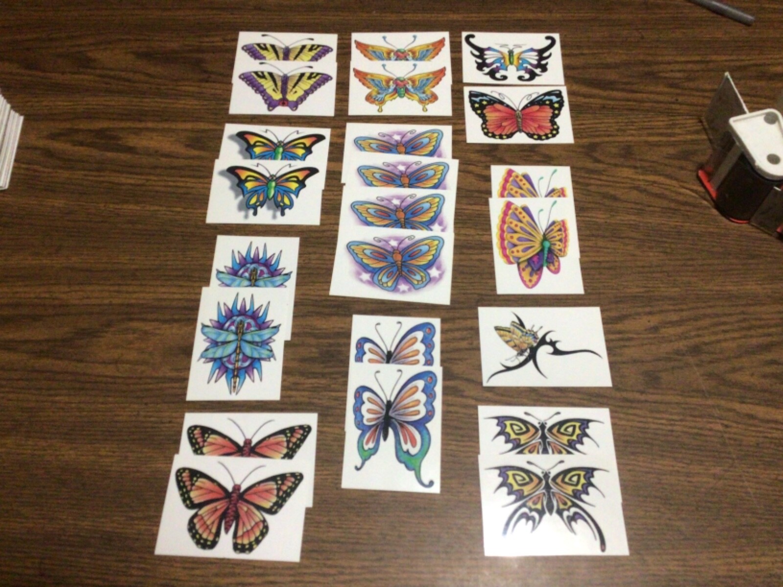 Temporary Tattoos Butterfly Vending Machine | eBay