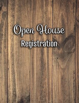 Open House Registration Real Estate Sign In Book Registry wi by Gerris ...