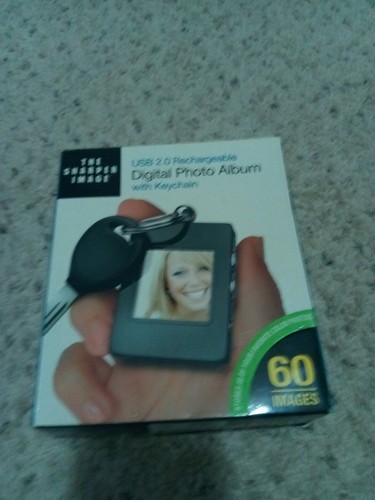 Digital Photo Album with Keychain USB 2.0 Rechargeable -The Sharper ...
