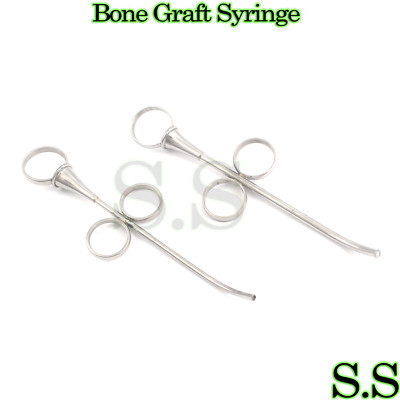 2 Bone Graft Syringe One Of Each 3.5mm & 4.5mm Implant Dental ...