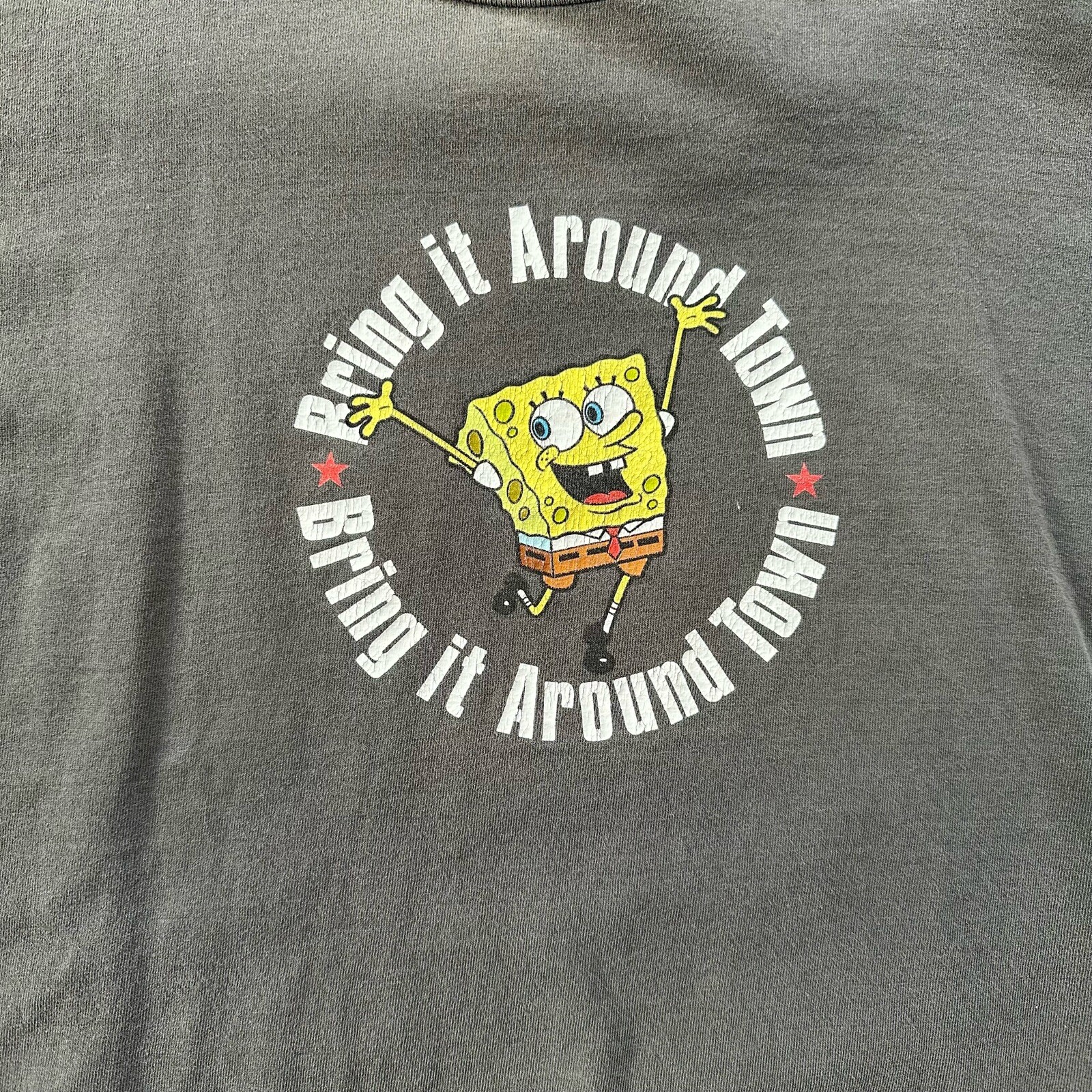 vtg 90s/y2k spongebob cartoon Nickelodeon graphic tsh… - Gem