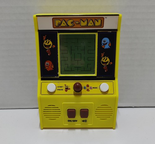 Pac Man Hand Held Mini Arcade Style Game Bandai Namco #09521 Tested ...