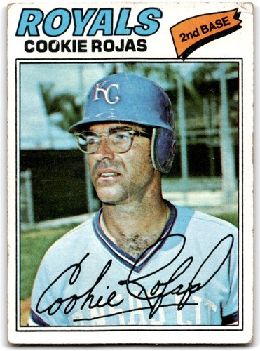 1977 Topps Cookie Rojas Kansas City Royals #509 | eBay