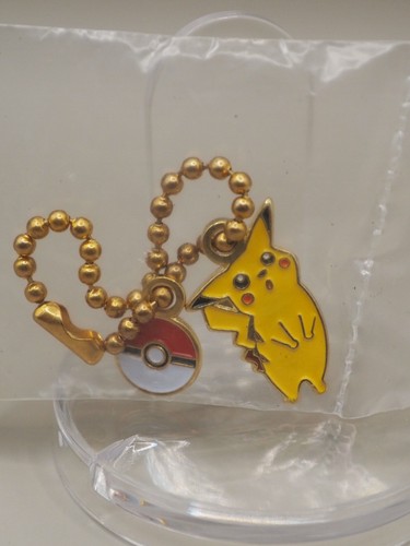 Pikachu Pokemon Metal Key Chain Charm Nintendo Japanese D490 | eBay