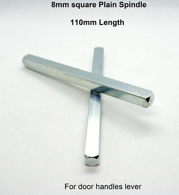 8mm Steel Spindle Bar. Length 110mm for Door Handles Lever. Steel, zinc ...