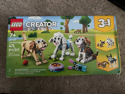 NEW SEALED LEGO Creator 3 in 1 Adorable Dogs Set 31137 Dachshund,Pug ...