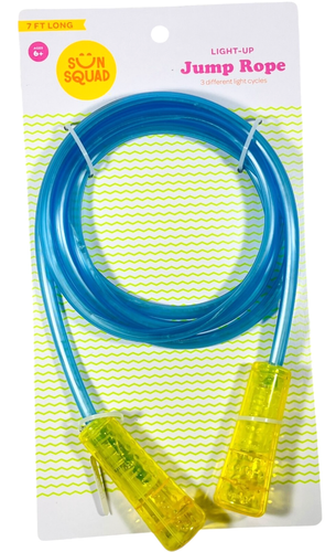 Sun Squad Light-Up Jump Rope 7' Long - 3 Light Cycles - NEW | eBay