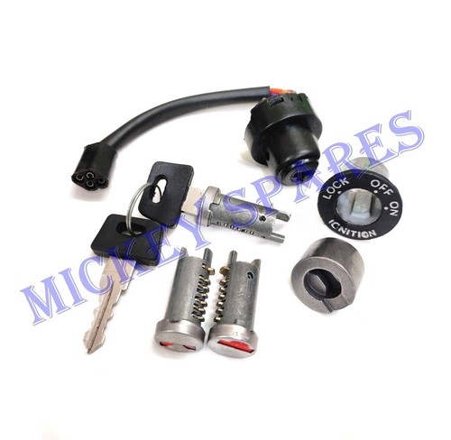Vespa PX 125 150 200 Stella 3 Barrel Lock Ignition Switch Electric ...