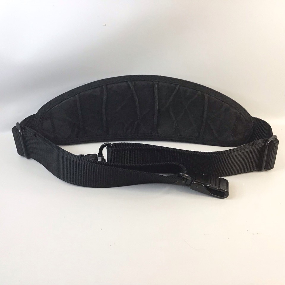 Tumi Replacement Padded Shoulder Strap Black Nylon Adjustable Swivel ...