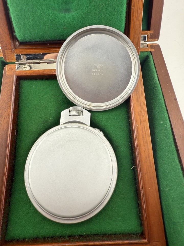 HAMILTON CHRONOMETER WATCH 1941 MODEL 22 NAVY WWII 21 JEWEL W/ DOUBLE ...