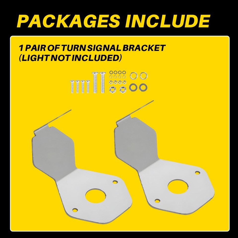 Pair Watermelon Light Frame Bracket Clamp 304 Stainless Steel-NOT ...