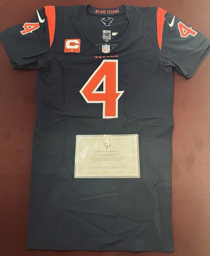 Deshaun Watson Houston Texans NFL Team Issued Color Rush Game Jersey ...