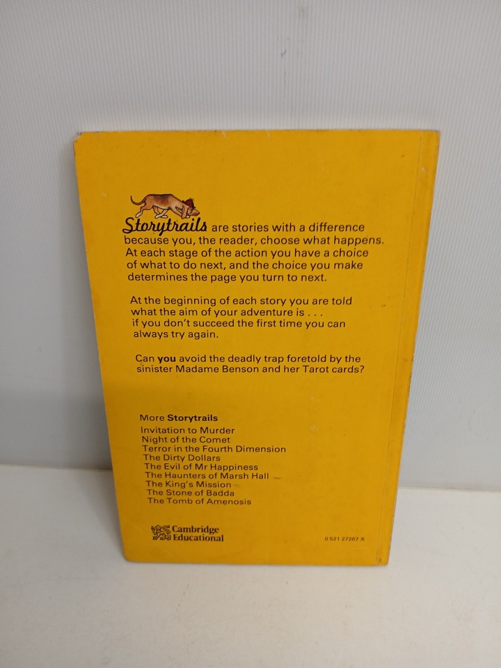 The Deadly Trap - Storytrails 1st Edition OOP CYOA - Allen Sharp ...