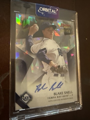 2015 Bowman’s Best Blake Snell Rookie Autograph Refractor 47/50 RC Auto! | eBay