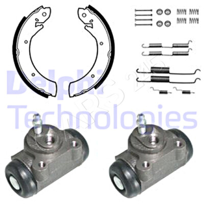 Brake Shoe Set DELPHI Fits MERCEDES 100 631 W631 88-96 | eBay UK