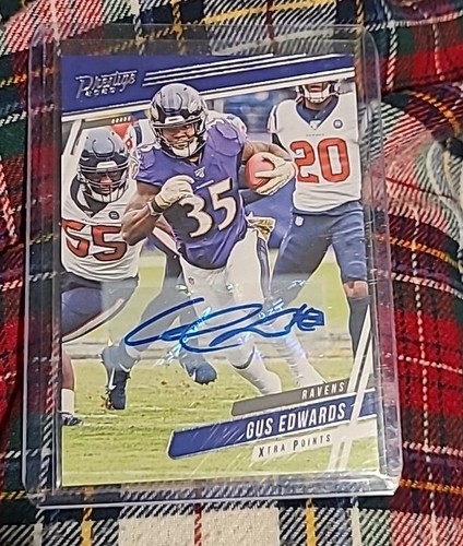 2020 Prestige Gus Edwards auto autograph RAVENS | eBay
