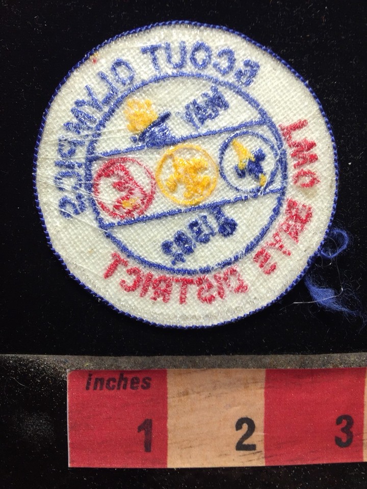 MAY 1982 SCOUT OLYMPICS TWO BAYS DISTRICT BSA Patch Boy Scout 70WF | eBay