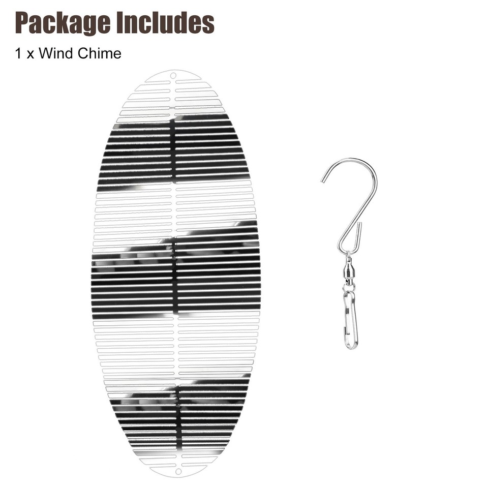 Metal Wind Chimes High Reflective Bird Scare Discs Outdoor Garden ...