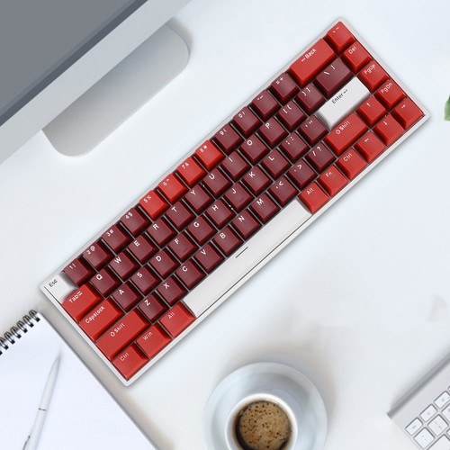 60 Percent Mechanical Keyboard 68 Keys RGB Backlit Type C Portable ...
