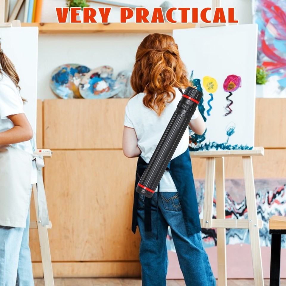 2 Pieces Artwork Carrying Tube Document Holder Poster Storage Tubes | eBay