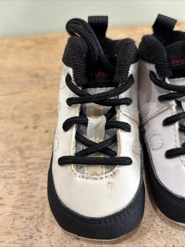 2010 Nike Air Jordan Retro IX 9 Space Jam Wht Black TD Baby sz 2c ...