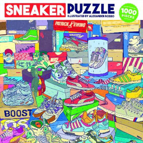 Sneaker Puzzle: 1,000 Piece Jigsaw Puzzle by Alexander Rosso | eBay