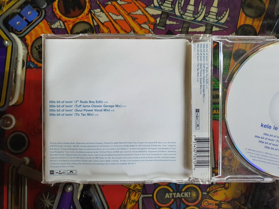 Kele Le Roc - Little Bit Of Lovin' - 1998 CD Single | eBay