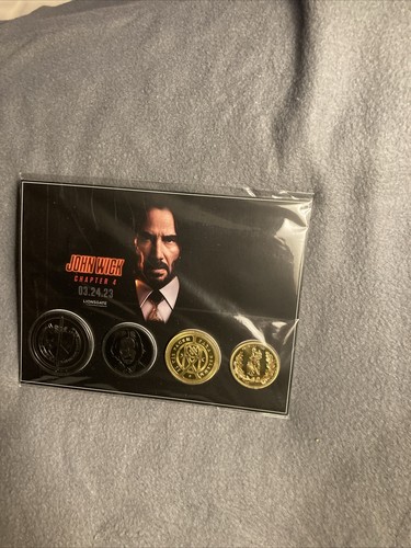 John Wick 4 - AMC Coin Set (New-unopened) | eBay
