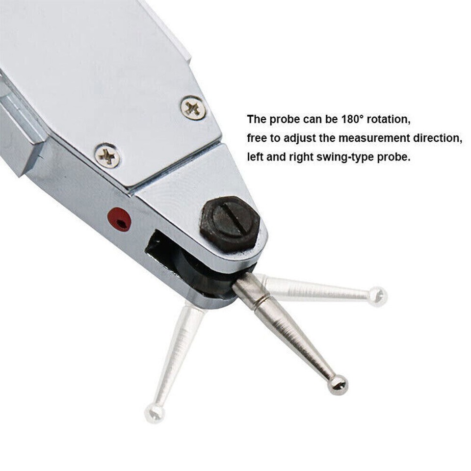 0.01mm Dial Test Indicator Magnetic Metric Finger Clock Lever DTI Gauge ...