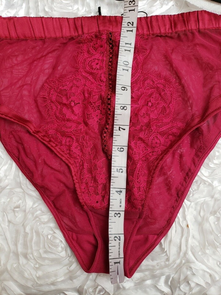 INTIMATELY Stylestalker Noelle Women's Briefs Raspberry Floral Lace ...