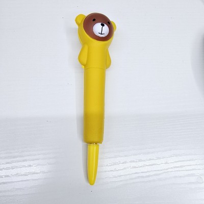 Bear Squishy Pen Cute Fun Pens Christmas Stationary kawaii Multi Teddy ...