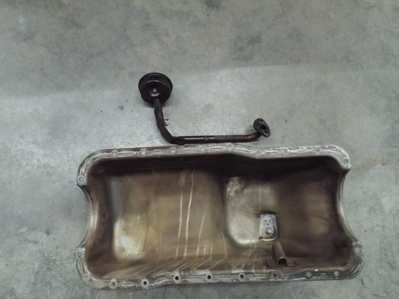 351 W Oil Pan 1988-1990 1993 1996 1997 Ford F150 F250 F350 Bronco 5.8 ...