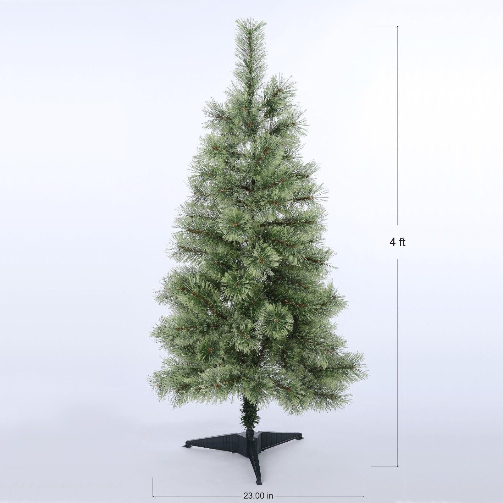 Holiday Time 4" Prelit Artificial Christmas Tree for sale online | eBay