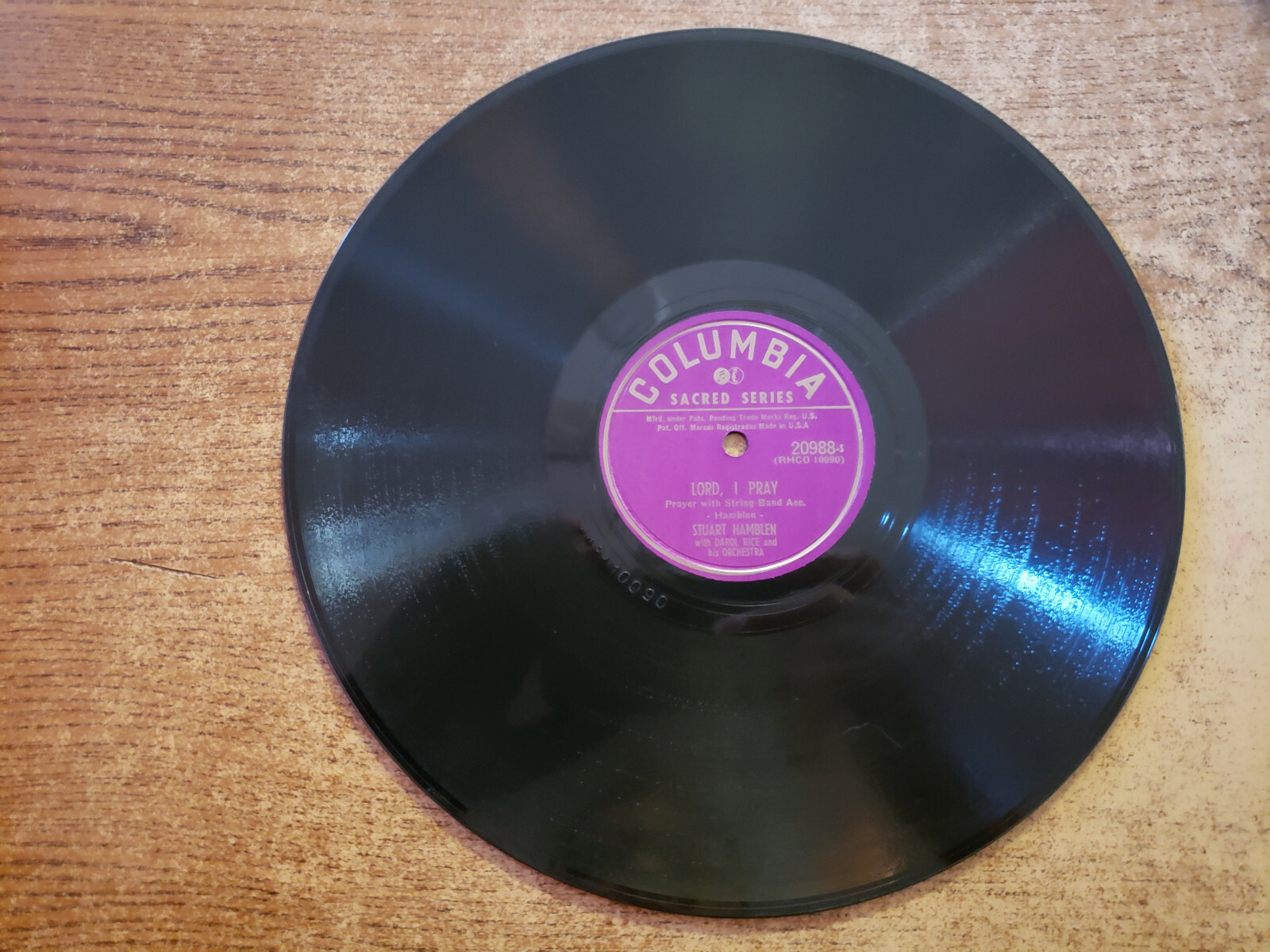 1950S MINT-EXC Stuart Hamblen ‎– Lord, I Pray / Got So Many Million ...