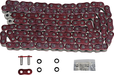 EK ZVX3 Sealed Extreme Sportbike Series Chains 120 Red 520 520ZVX3 ...