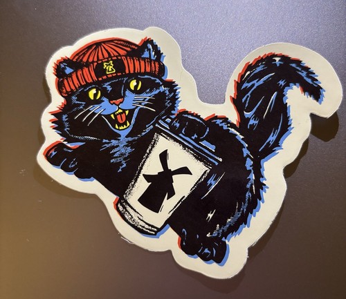 Dutch Bros Cat Sticker Oct 2023 Halloween | eBay