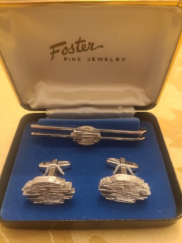 Foster Cufflinks NOS Mint in original case. From 1970 | eBay