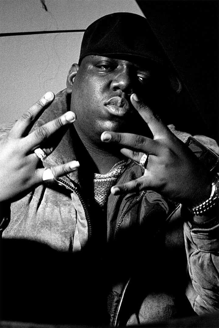 Notorious Big Smoking Poster